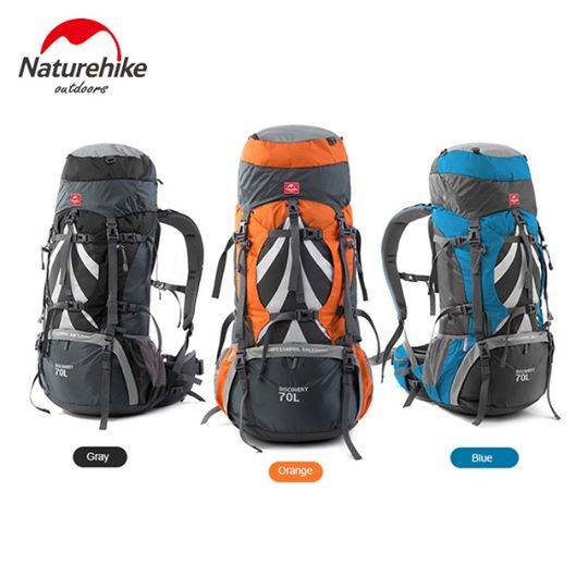 เป้เดินป่า กระเป๋าเดินป่า Naturehike 705L Backpacks แถม Rain cover (รับ ...