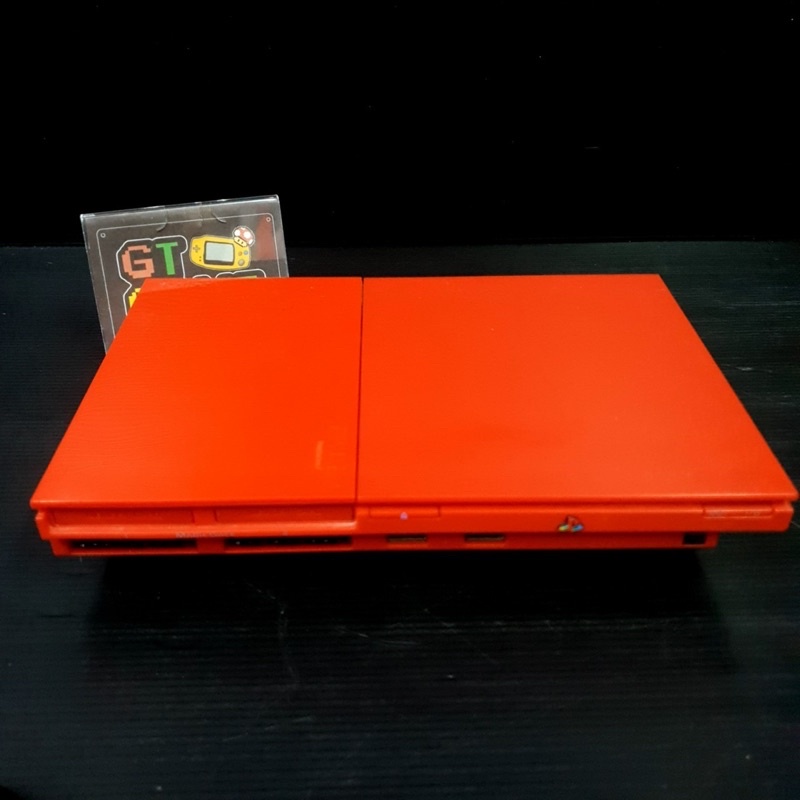 Ps2 Slim Limited Edition ???? Cinnabar Red Boxed SCPH-90006 Coppy disc ...