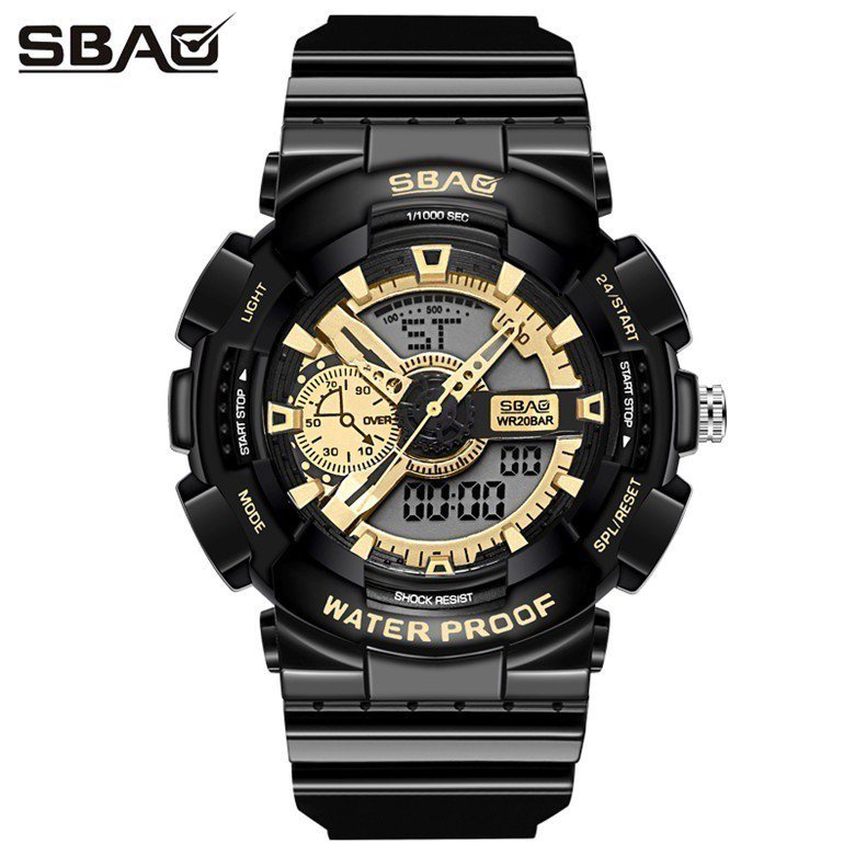 SBAO Brand Man's Woman's Boy Student Sports Watch Male Girl Couple ...
