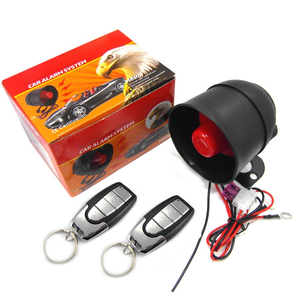433.92mHz Car Smart Alarm System Wireless Remote Push Button Start ...
