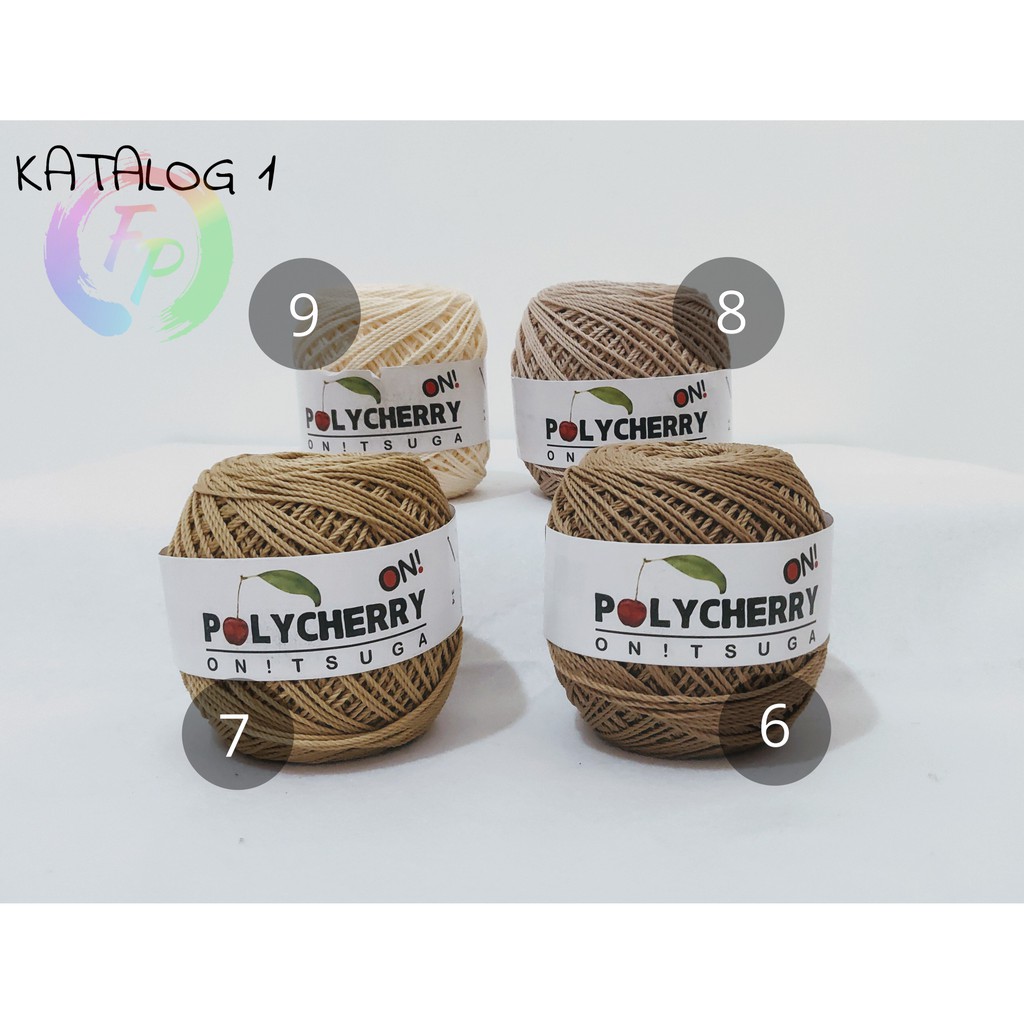 เส้นด้ายถักไหมพรม Polycherry Catalog 1 - tkfannyputra.th - ThaiPick