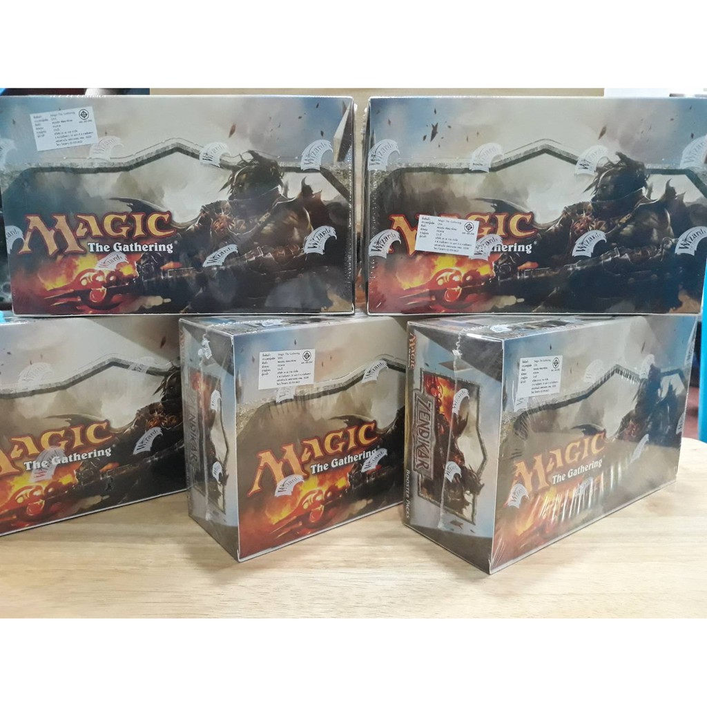 Zendikar Magic The Gathering Card Box Set New [พร้อมส่ง ...