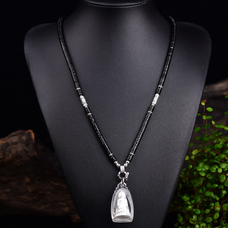 Thai Amulets Special Chain 6mmNatural Coconut Shell Amulet Chain ...