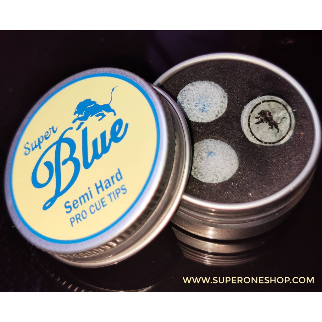 หัวคิว Super Blue 11 mm. 1 ตลับ 3 หัว (ระดับความแข็ง m) - super_1_shop ...
