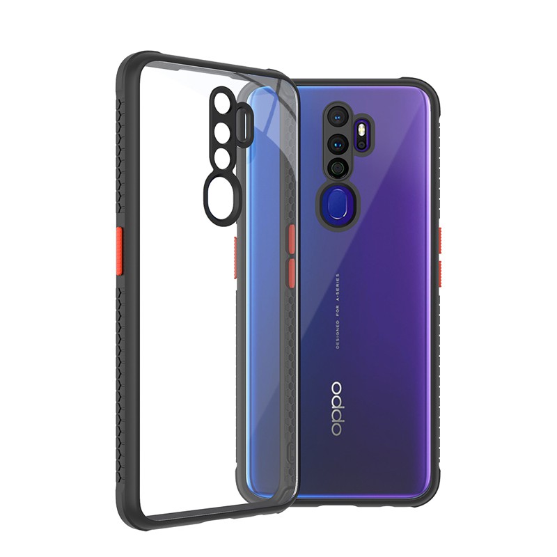 Clear Case OPPO A5 A9 2020 A91 F15 A7 A5S A12 A15 A12E A3S F9 Pro Phone Casing HD Transparent ...