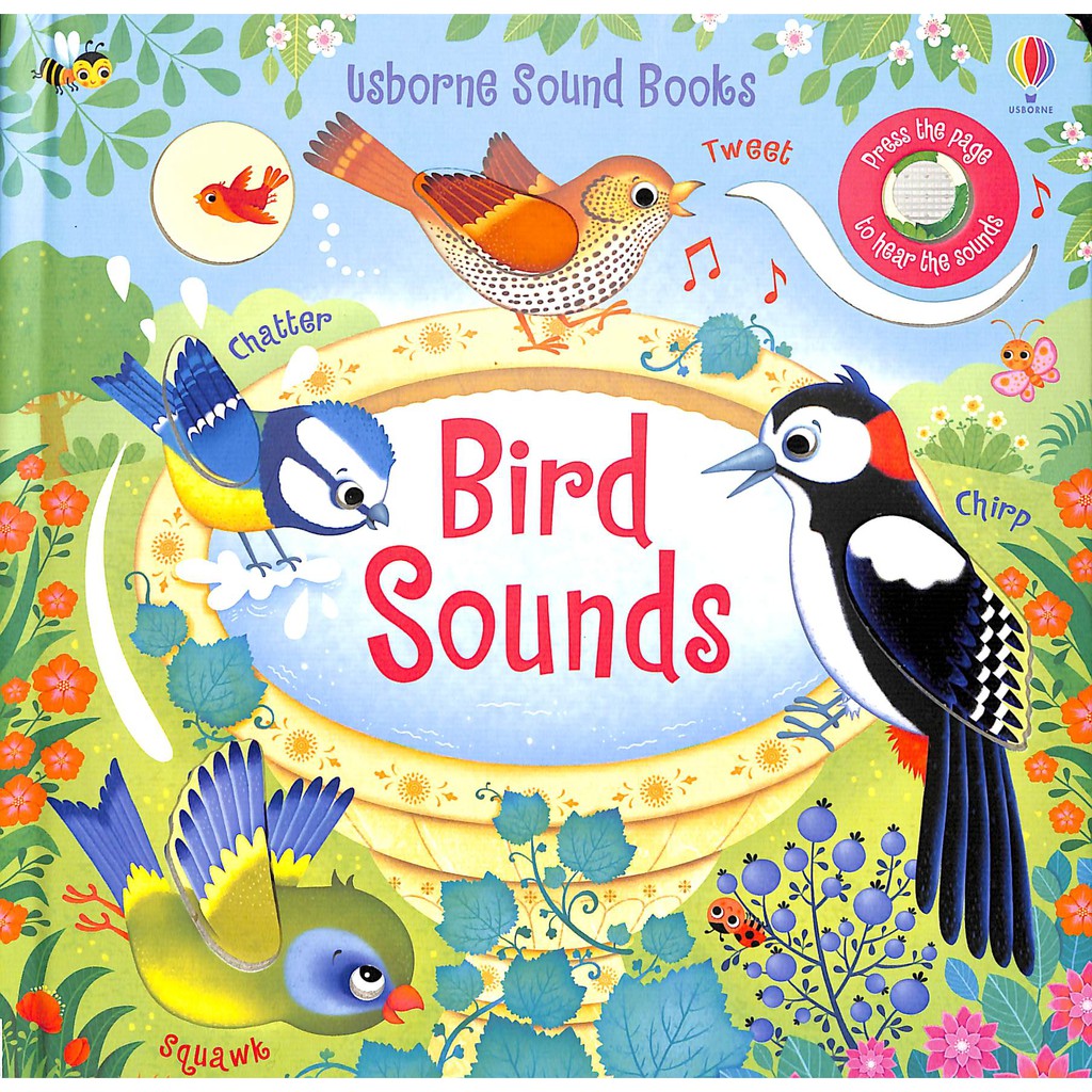 หนังสือนิทานภาษาอังกฤษ Bird Sounds (Usborne Sound Books) - Board book ...