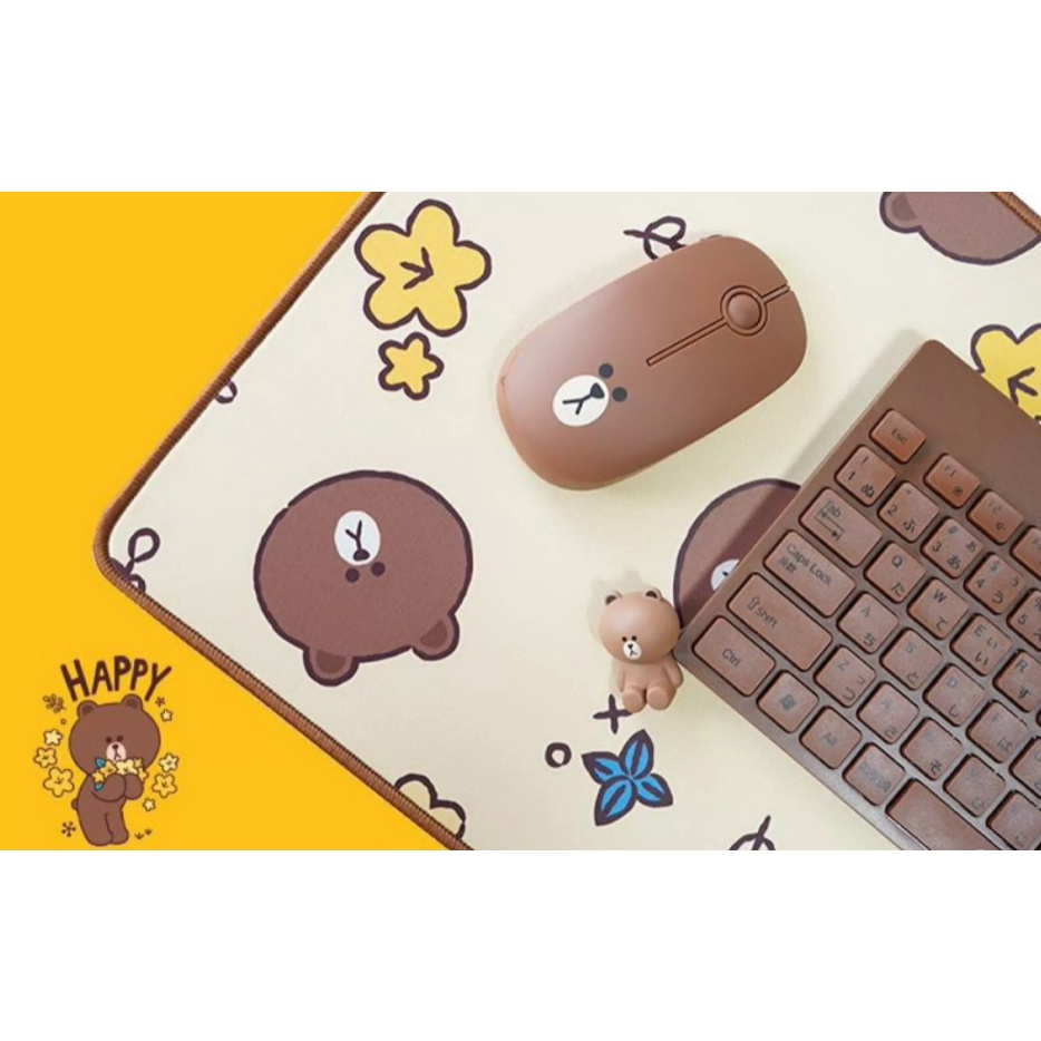 long mouse pad line friend แผ่นรองเม้าส์ | Shopee Thailand