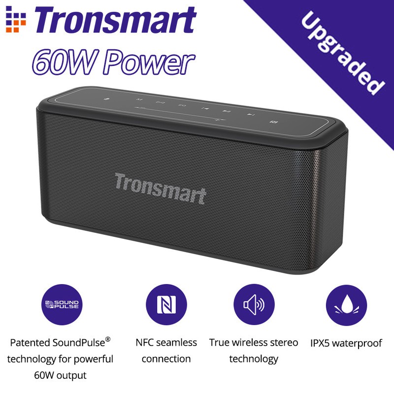 ลำโพง Tronsmart Mega Pro SoundPulse™ 60w Bluetooth 5.0 IPX5 NEW ...