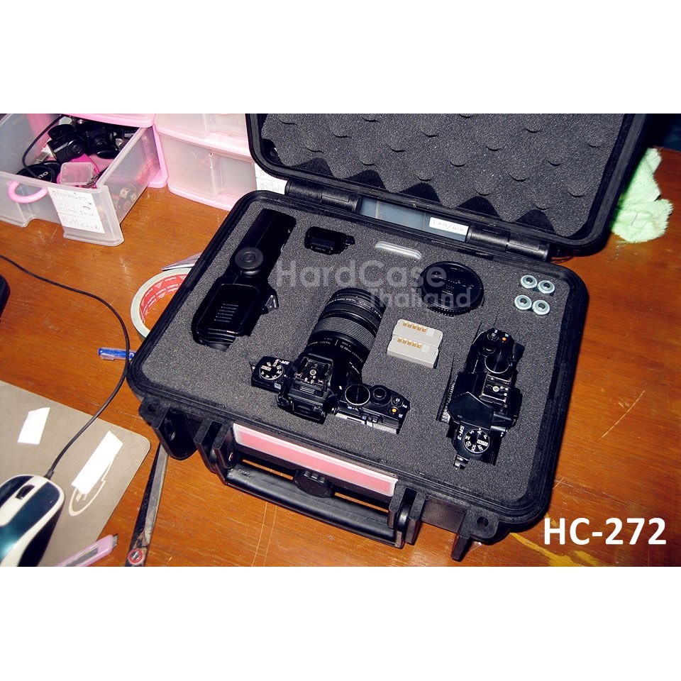 กล่องใส่ปืนสั้น กระเป๋าปืนสั้น กล่องใส่นาฬิกา กล่องกันกระแทก Hard Case HARZ รุ่น HC-272 ...