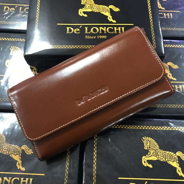 กระเป๋าสตางค์ De'Lonchi หนังแท้ พร้อมกล่อง - glofza_1 - ThaiPick