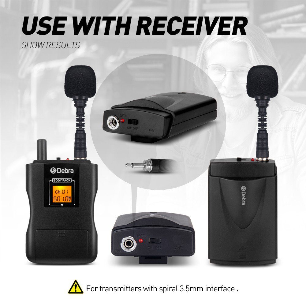 【Hot sale】Mini portable wireless interview transmitter microphone,Short ...