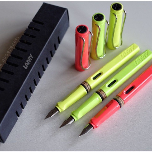 สีแซ่บๆของเเท้ พร้อมส่ง Lamy Safari Neon Limited (neon coral 2014 ...