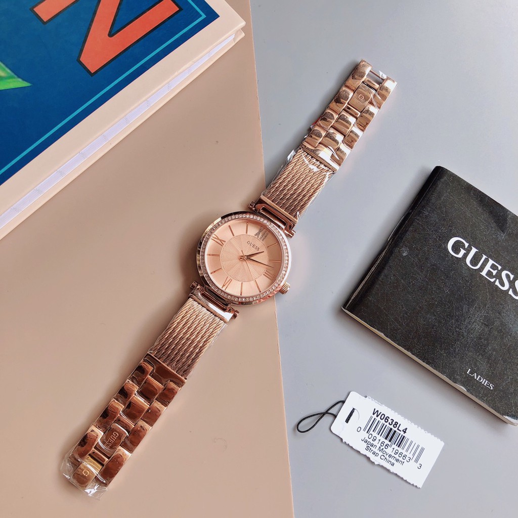 Guess นาฬิกาเพชรแท้ W0638L2 W0638L3 W0638L4 W0638L5 W0638L7 สำหรับ ...