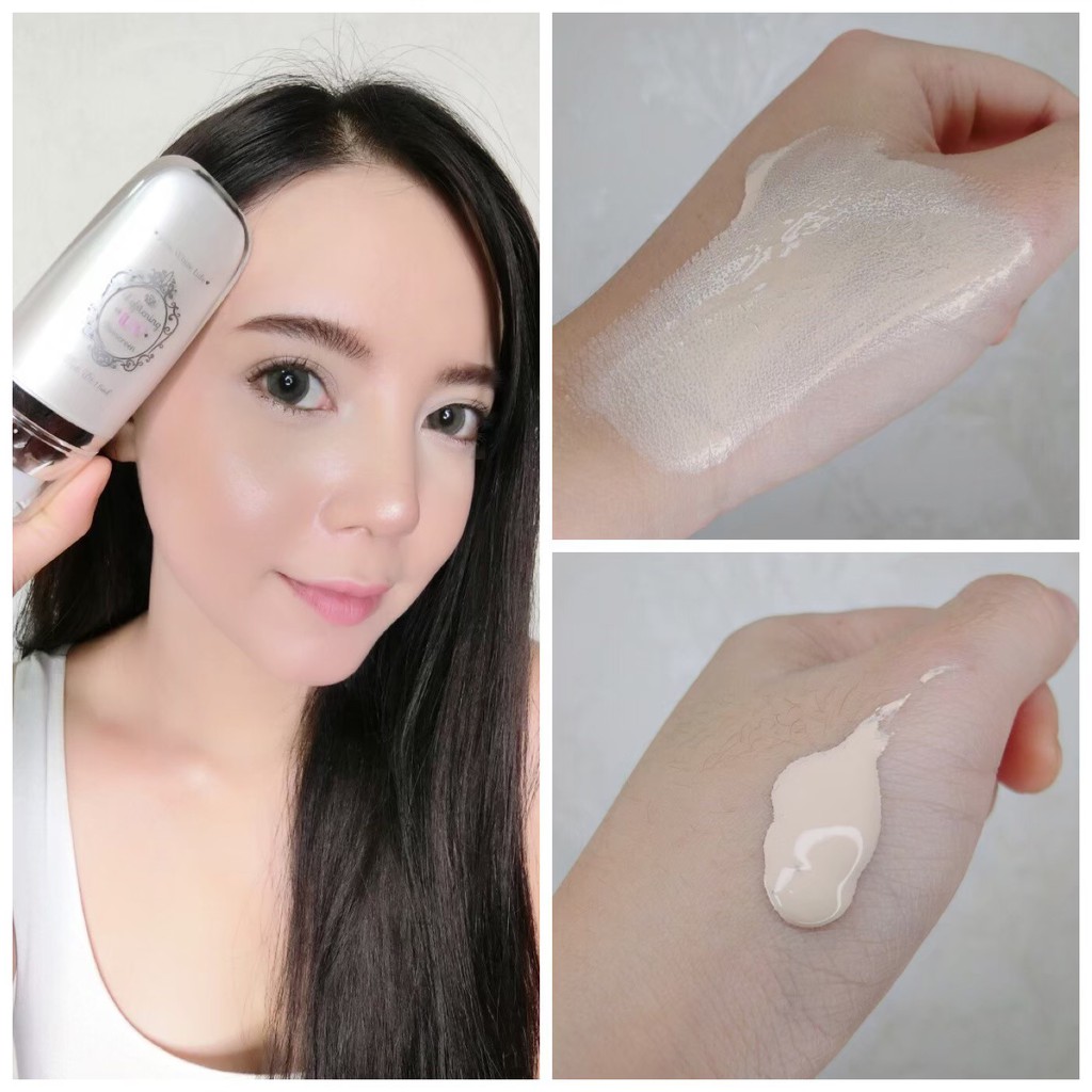 Purewhitelife - UV Lightening Sunscreen SPF50 PA กันแดดหน้าเงา กันแดดทาหน้า กันแดดหน้าฉ่ำ ครีม ...