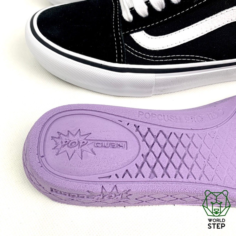 Vans Oldskool Pro Pop Cush พื้นม่วง แวนส์โปรพื้นม่วง - worldstep - ThaiPick