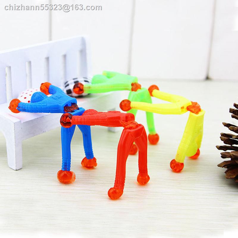 ของเล่นเด็กปีนกำแพง Spiderman Sticky Spiderman Creative Tricky Toy ...