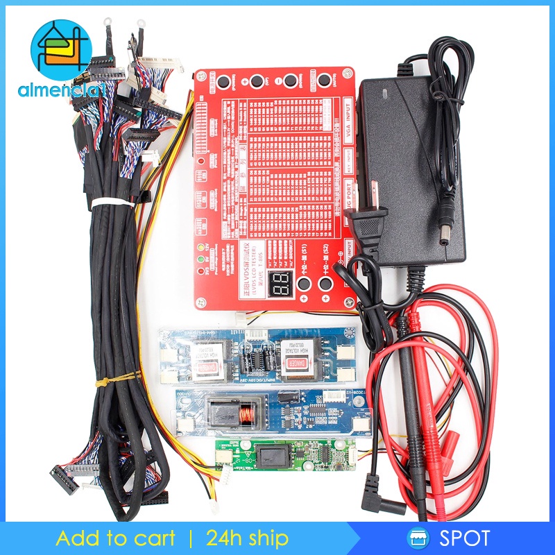 [ALMENCLA1] Laptop TV/LCD/LED TEST TOOL KIT SET LCD Panel Tester ...