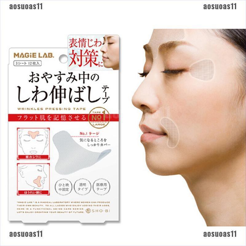 aosuOASForehead Anti-Wrinkle Anti-Aging Stickers Mask Facial Skin Care ...