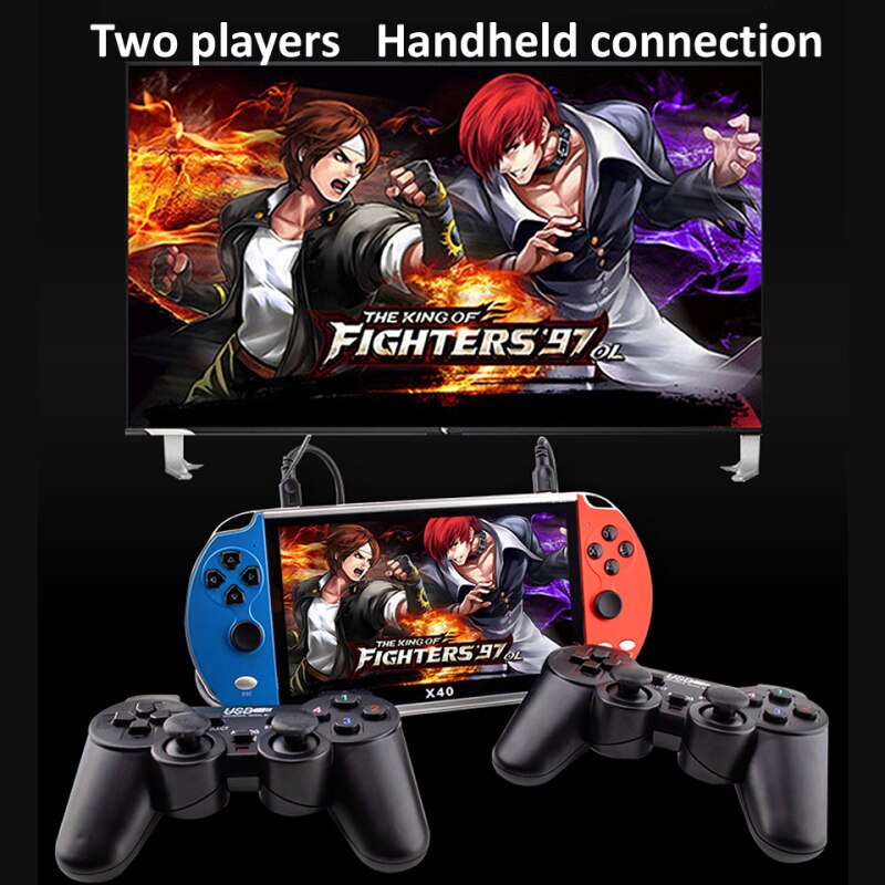 Game Console,X40 Video Game,Video Game Console Retro Handheld, 7.1Inch ...