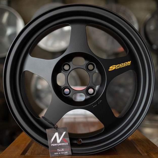 ล้อ NK performance ขอบ 15 นิ้ว รีดเบา Flow forming ลาย SPOON 388 ...
