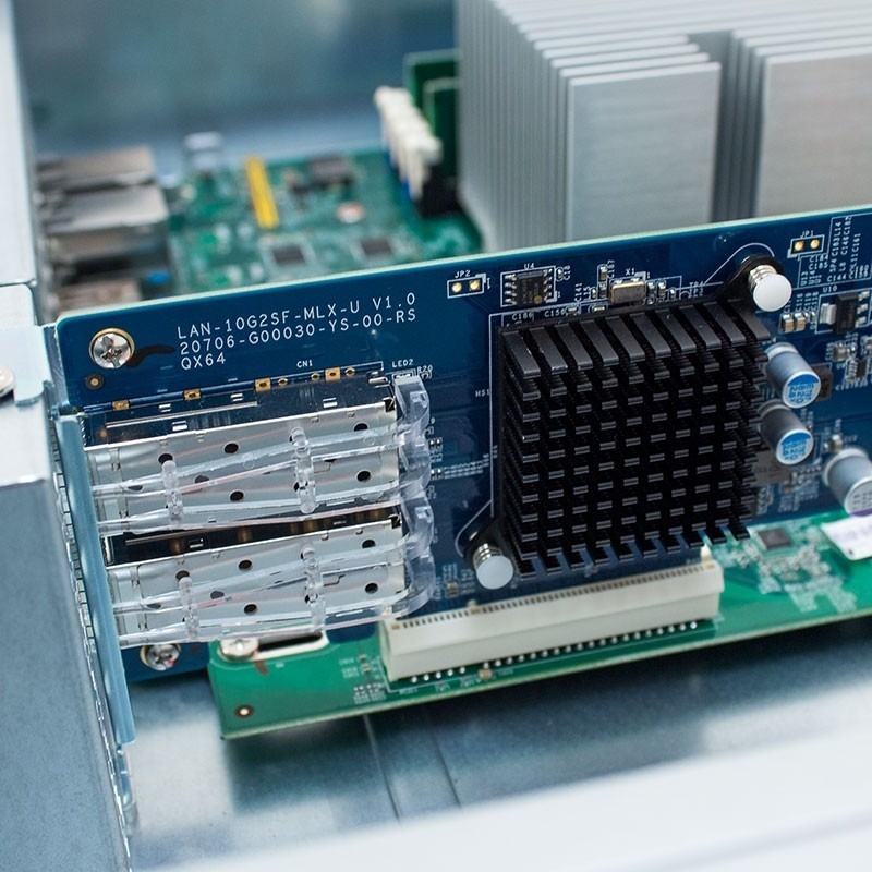 QNAP LAN-10G2SF-MLX Dual-port 10GbE SFP network expansion card ...