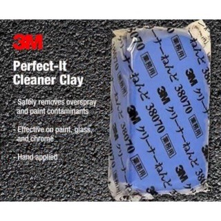 3M 38070 ดินน้ำมันลบคราบไคลรถยนต์และละอองสี 3M Perfect-it Cleaner Clay ...