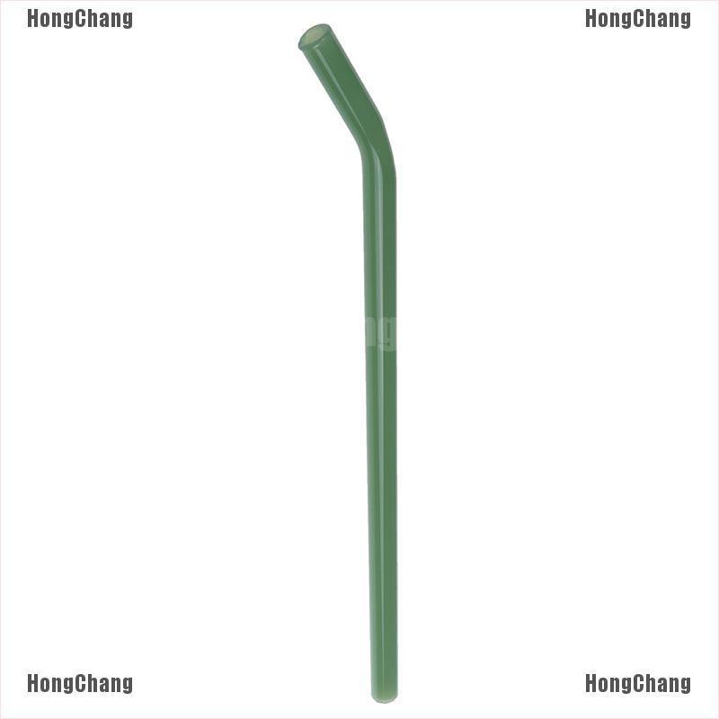 LHGC 1PC Reusable Glass Drinking Straws Bent Pyrex Glass Straws Bent ...