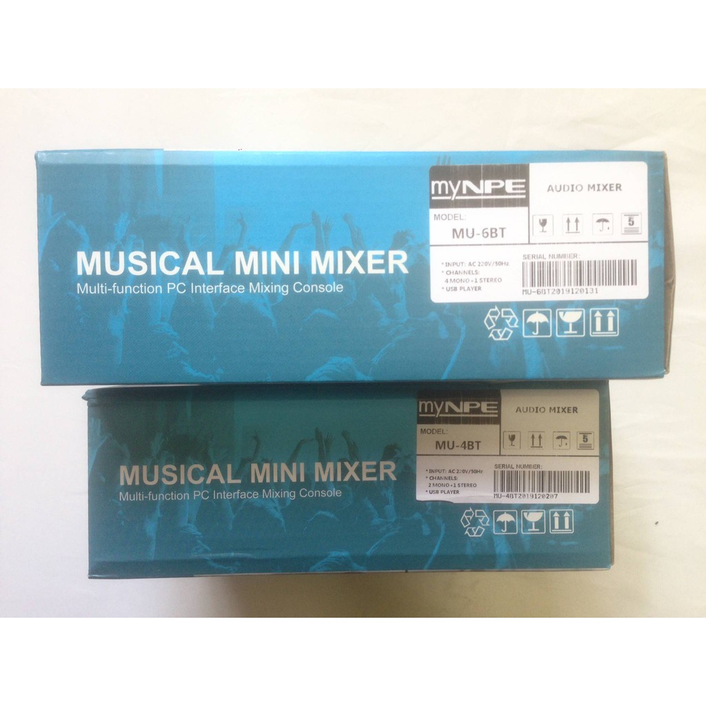 มิกเซอร์ MYNPE MU-6BT ราคาประหยัด - goodsound_studio - ThaiPick