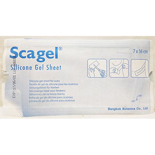 Scagel Silicone Gel Sheet ป้องกันแผลนูน สำหรับแผลผ่าตัดและผ่าคลอด หรือ ...