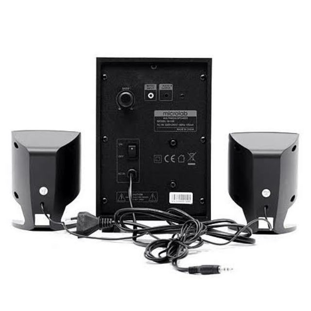 Microlab M-108BT 2.1 Bluetooth Black Speaker remote - computer.dd ...