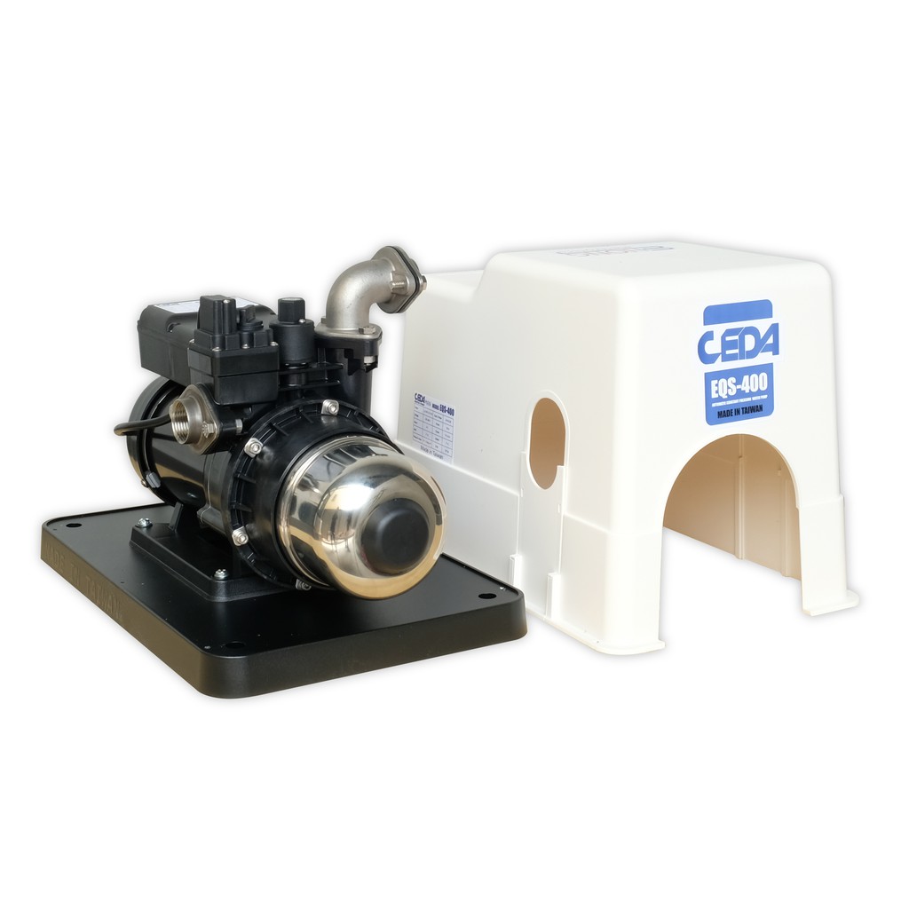 CEDA EQS-400 ปั๊มน้ำอัตโนมัติแรงดันคงที่ 400W พร้อมฐานและฝาครอบ ...