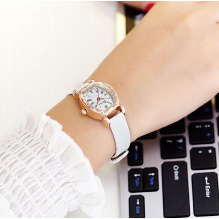 Riches Mall นาฬิกาแฟชั่น Women Leather Watch นาฬิกาข้อมือควอตซ์ อะนา ...