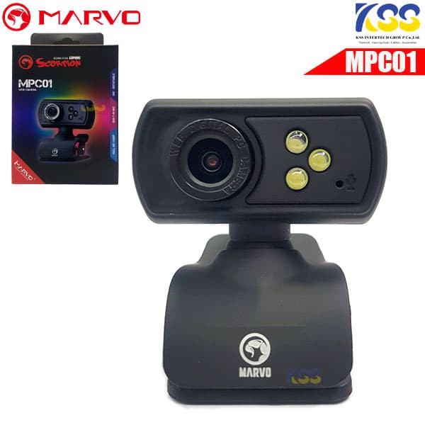 MARVO MPC01 WEBCAM 1080p LED Light - kss_t1115 - ThaiPick
