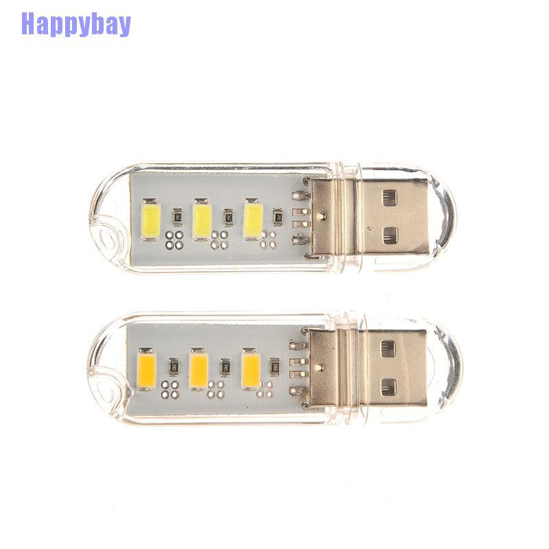( Happybay ) พวงกุญแจ Usb 3 Led ไฟกลางคืนรูปตัว U พร้อมฝาครอบ ...