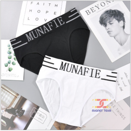 กางเกงในชาย MUNAFIE เนื้อผ้านุ่ม มีซองใส่ทุกตัว รุ่นขาเว้า mt99 - magnetteam200 - ThaiPick