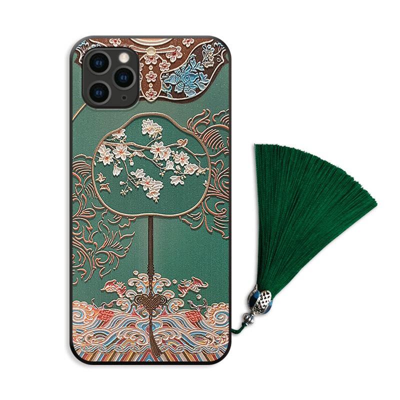Manufacturer mobile phone case is suitable for Apple 11 new tassel soft ...