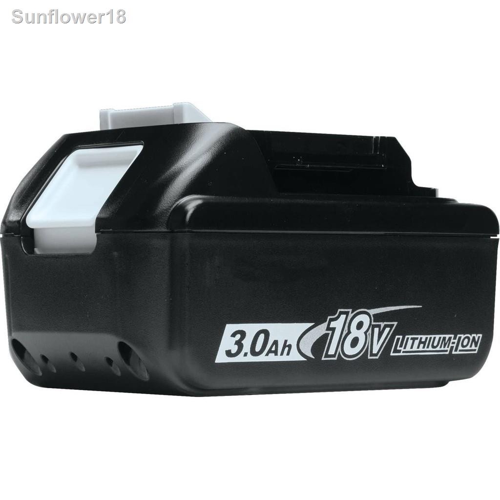 รับประกัน 1 ปี แบตเตอรี่ Makita BL1830B BL1850B 18V 3.0Ah. - 50Ah. แบต มากีต้า Battery Li-ion ...