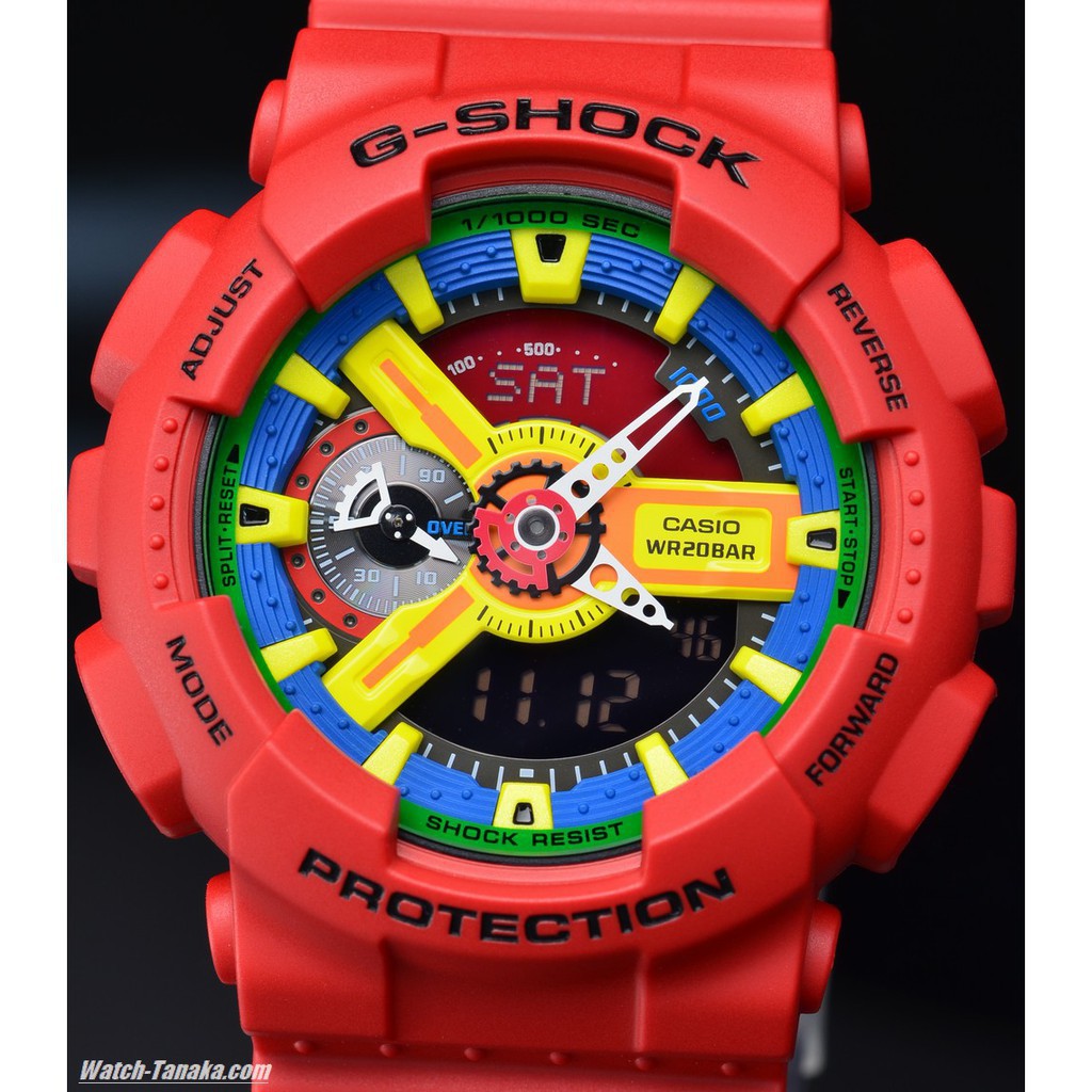 SALE ต้นฉบับ G-Shock GA110 ผู้ชายกีฬานาฬิกาคู่แสดงเวลา 200 เมตรกันน้ำ ...