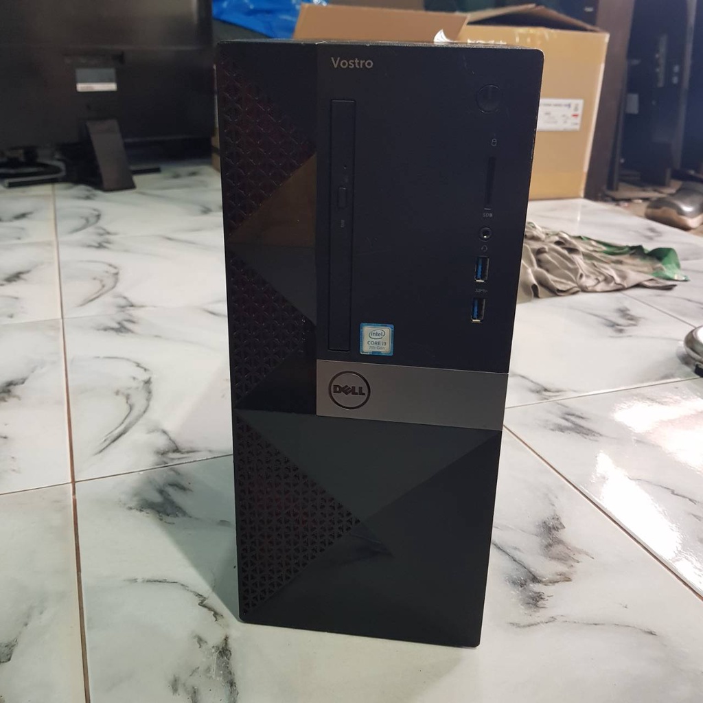 PC DELL Intel core i3-7100 //ram 4 SSD256 hdd1TB เครื่องสวยๆ พร้อมใช้งาน | Shopee Thailand