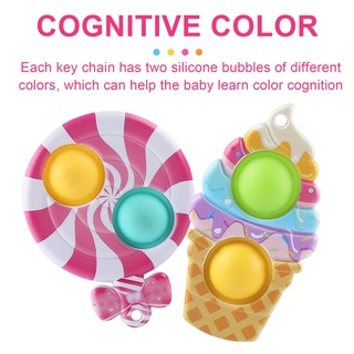 Kawaii simple dimple fidget toys for children antistress ice cream ...