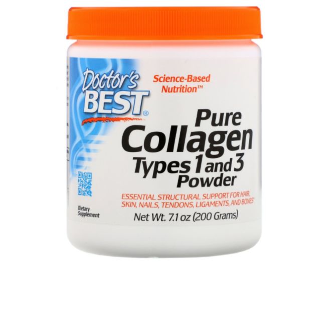 Pure COLLAGEN POWDER คอลลาเจนผงชงดื่มCollagen Types13(Doctors Best)ผิว ...