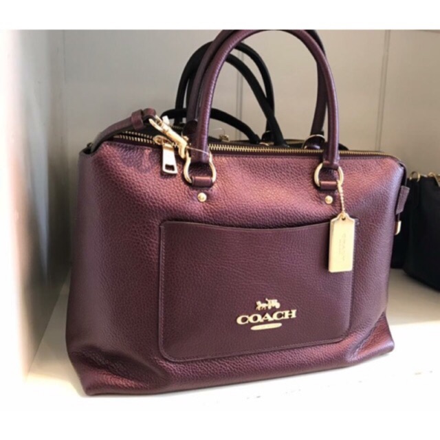 พร้อมส่ง แท้ ????????????% New Coach EMMA 12” รุ่น EMMA SATCHEL (COACH ...