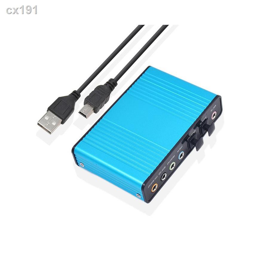ขายดีเป็นเทน้ำเทท่า USB SOUND CARD digital optical audio 5.1 6CH ...