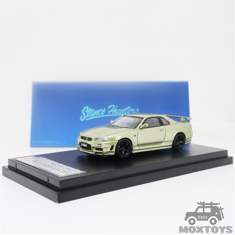 Stance Hunters SH 164 Nissan Skyline GT-R R34 Nismo Z-Tune Diecast ...