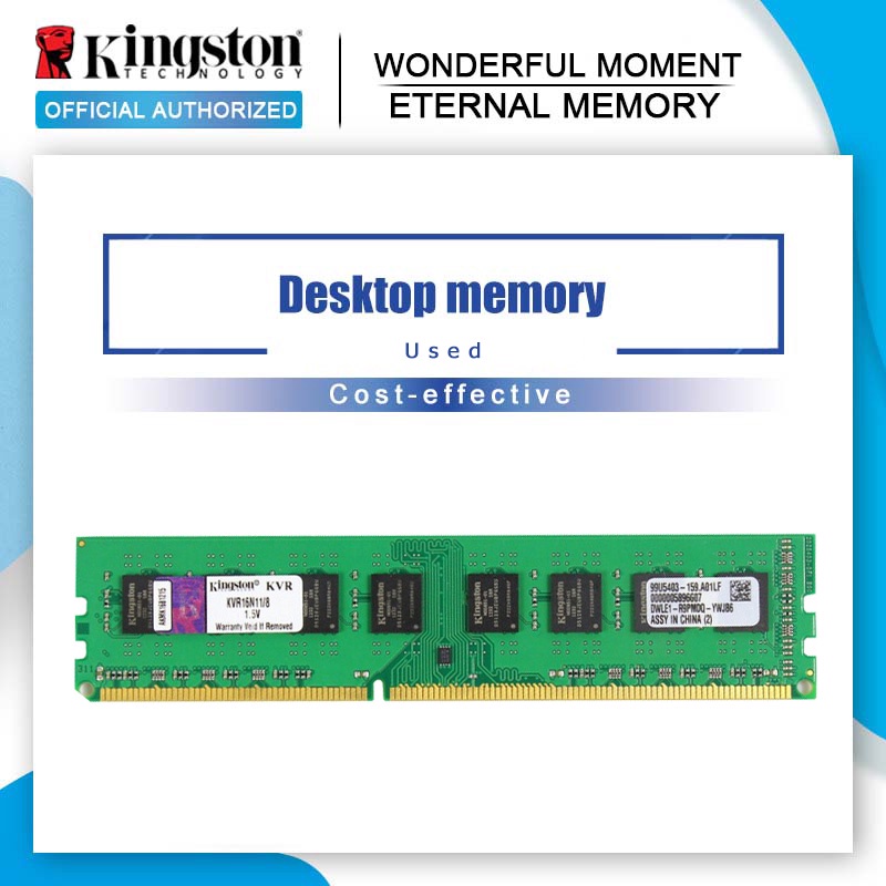 Ready Stock】Kingston PC Memory RAM Memoria Module Computer Desktop 1GB 2GB PC2 DDR2 4GB DDR3 8GB ...