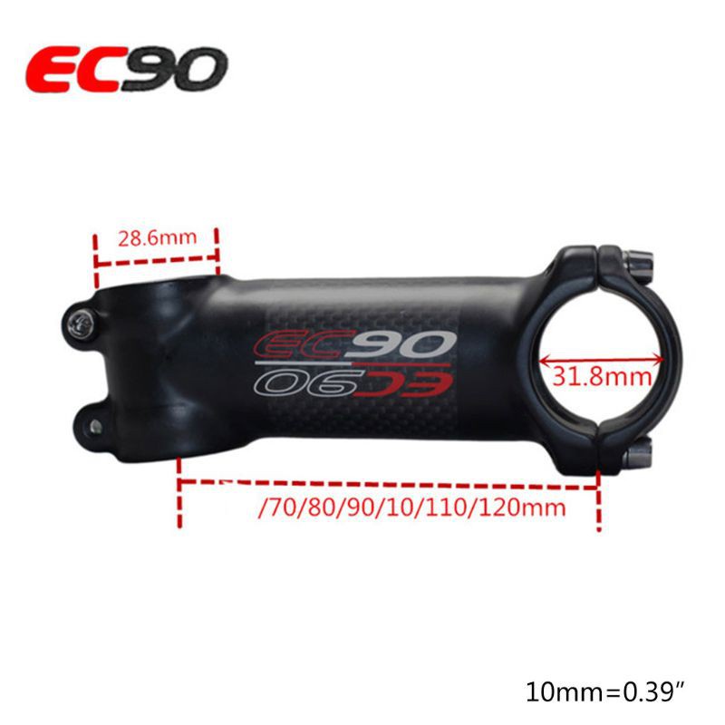 SUN Full Carbon Fiber MTB Road Bicycle Riser Rod Stem Road Ultra-Light ...