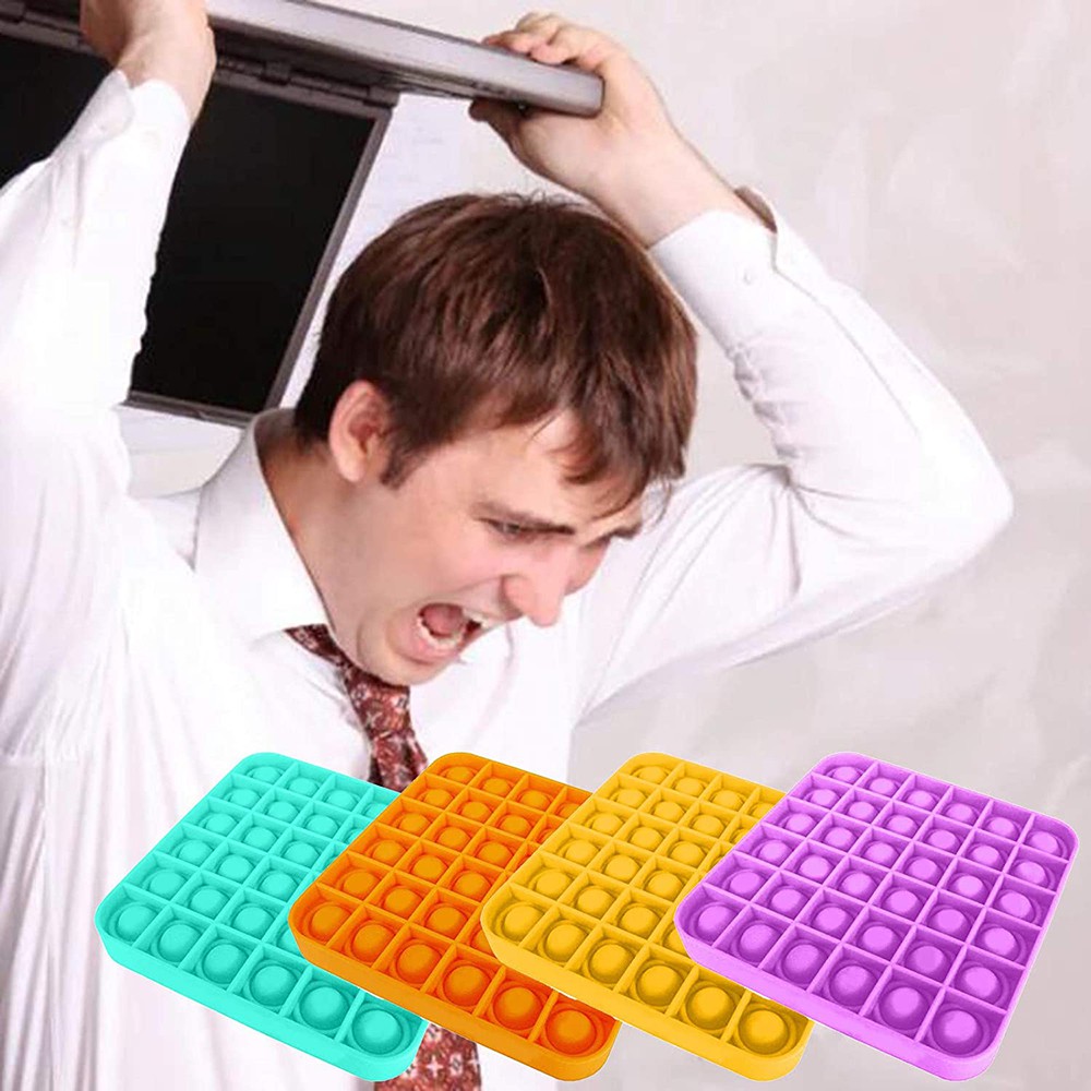 Infant Baby Foxmind Exercise Tactile Educational Push Pop Pop Bubble ...