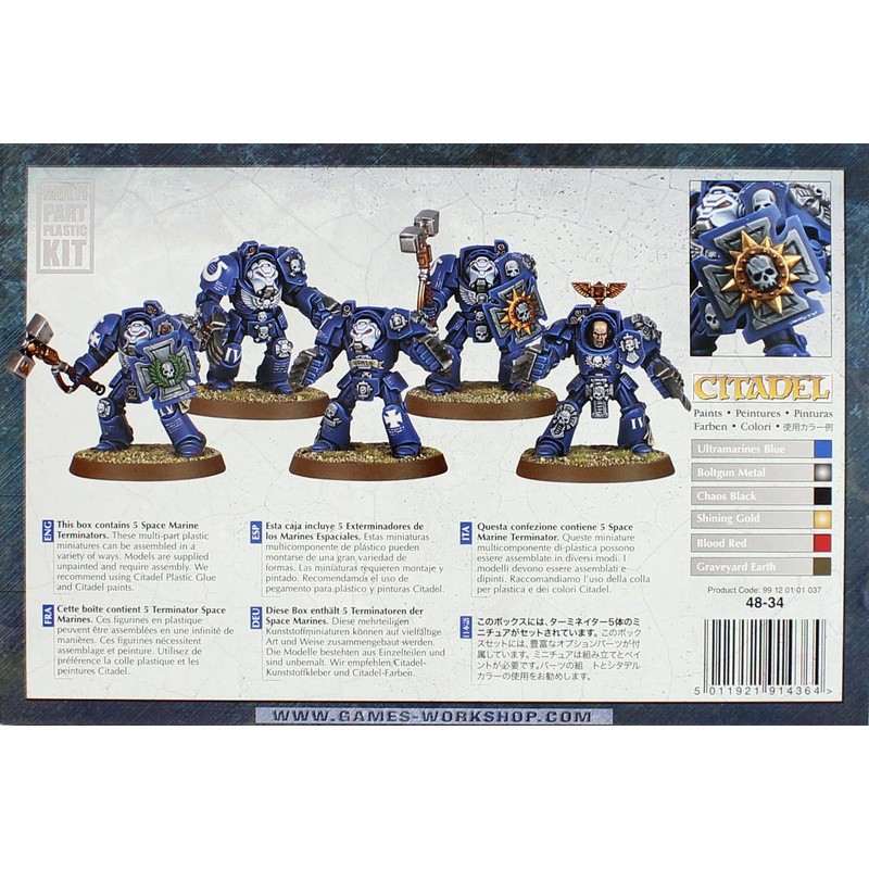 200Aพร้อมส่งWARHAMMER SPACE MARINES TERMINATOR ASSAULT SQUAD Terminator ...