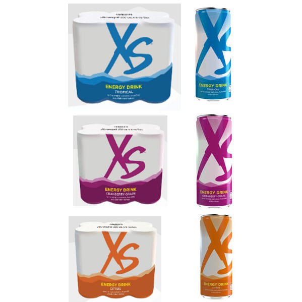 XS Energy Drink เครื่องดื่มเอ็กซ์เอส(ขายเป็นแพ็ค(6 กระป๋อง)) - smile ...