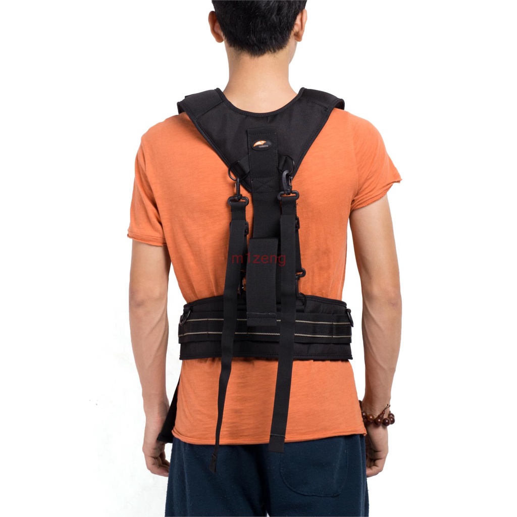 BMulti function double shoulder Strap with Waist Belt holder Buckle for ...